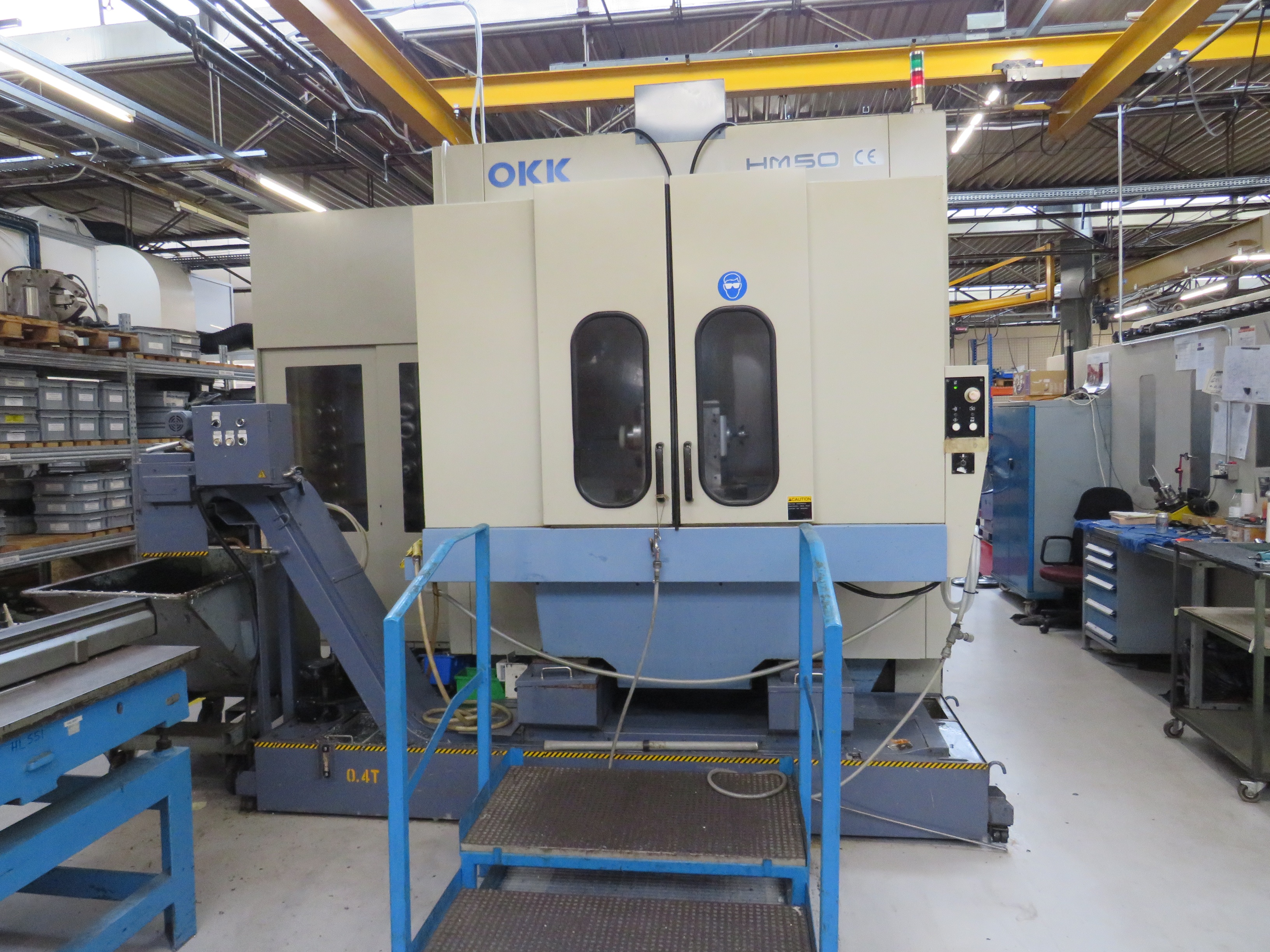 OKK HM50 Horizontal Twin Pallet CNC Machining Centre (1997)