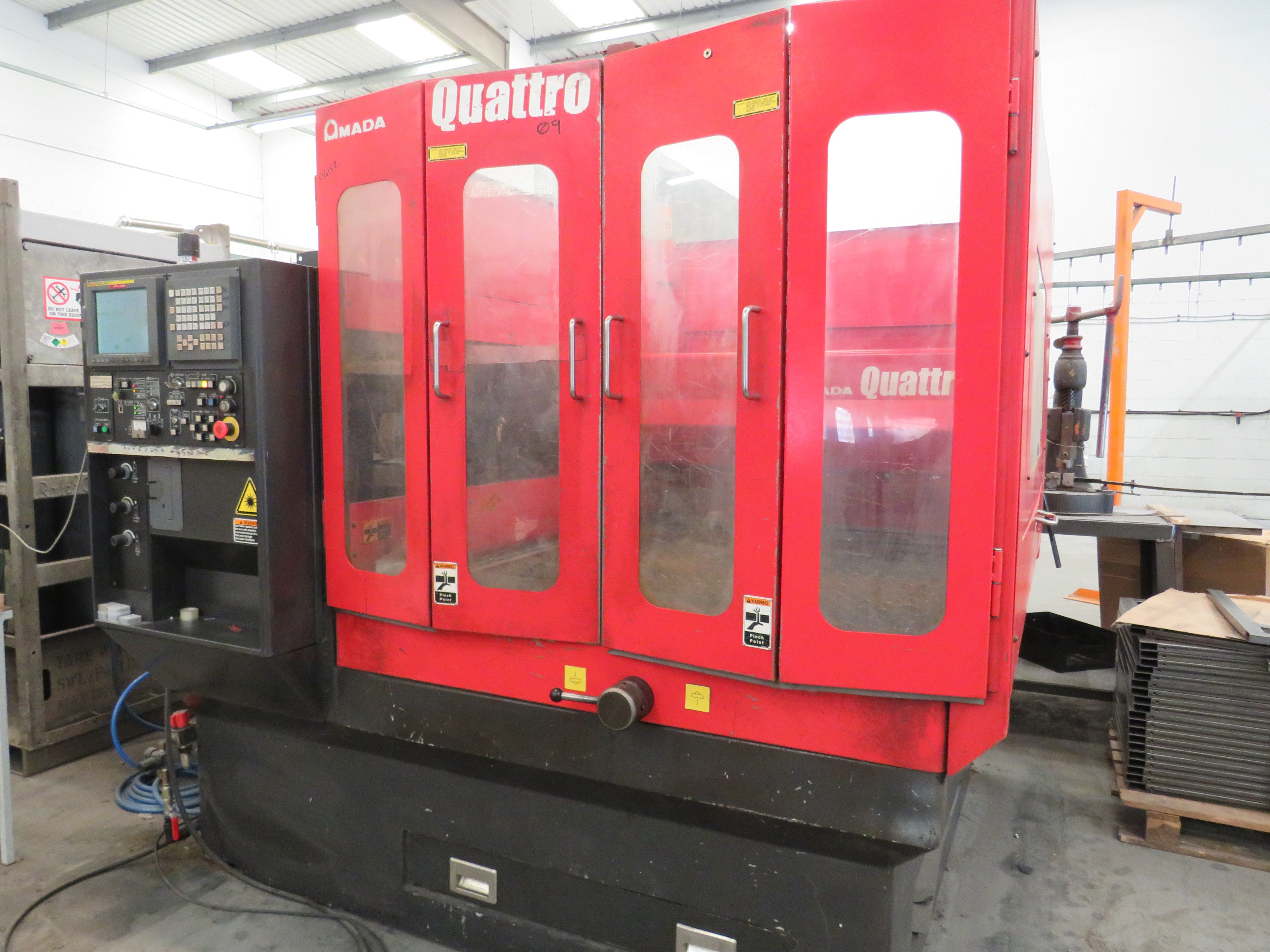 Amada Quattro 1kw C02 Laser Cutter