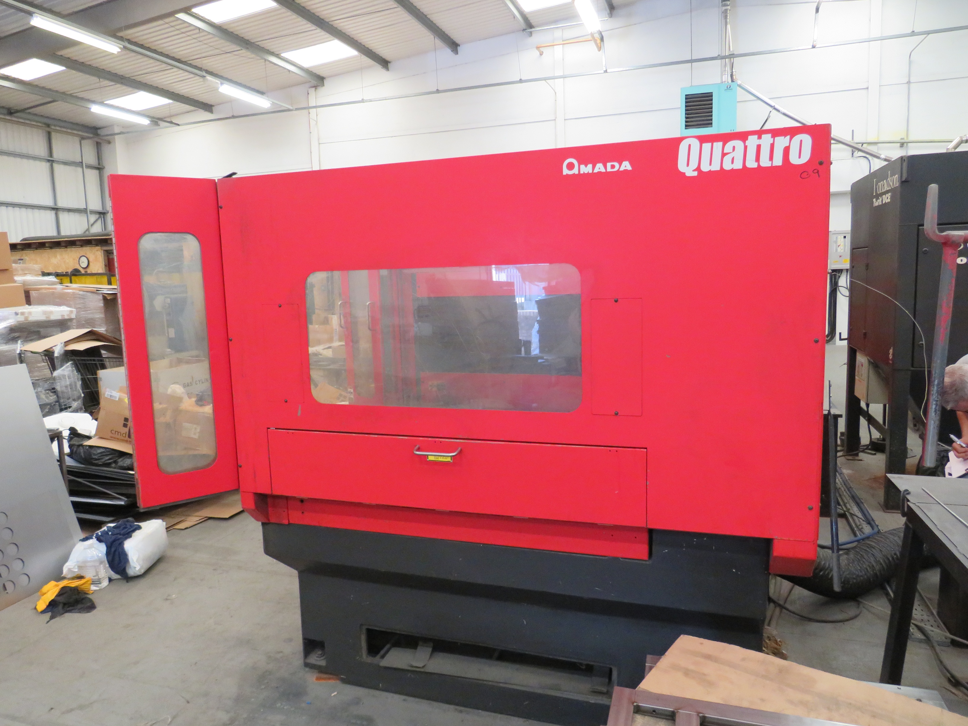 Amada Quattro 1kw C02 Laser Cutter