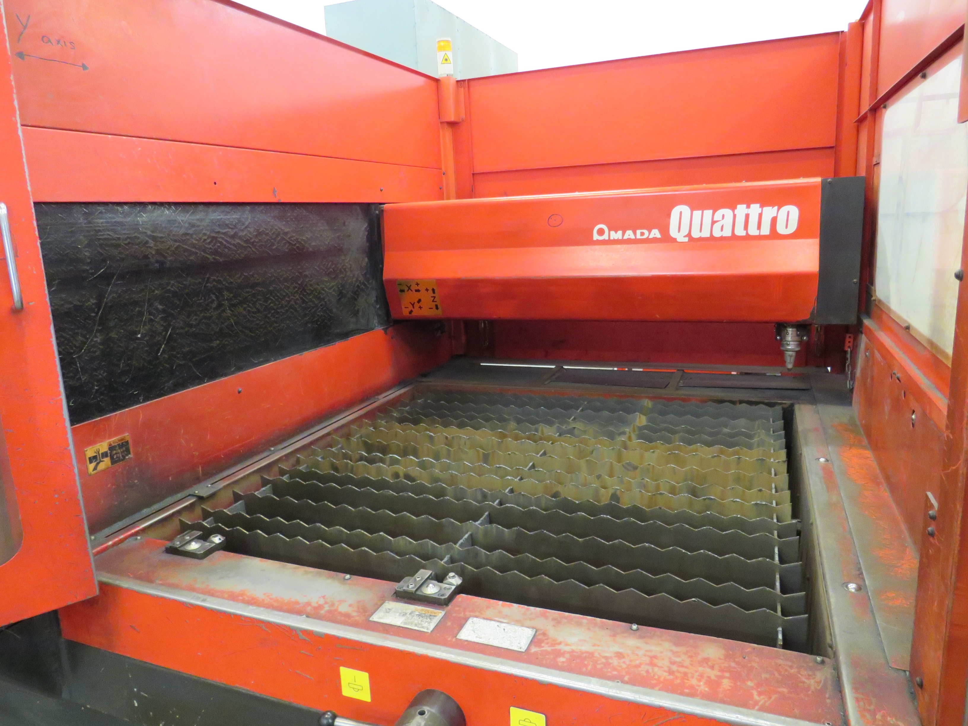 Amada Quattro 1kw C02 Laser Cutter