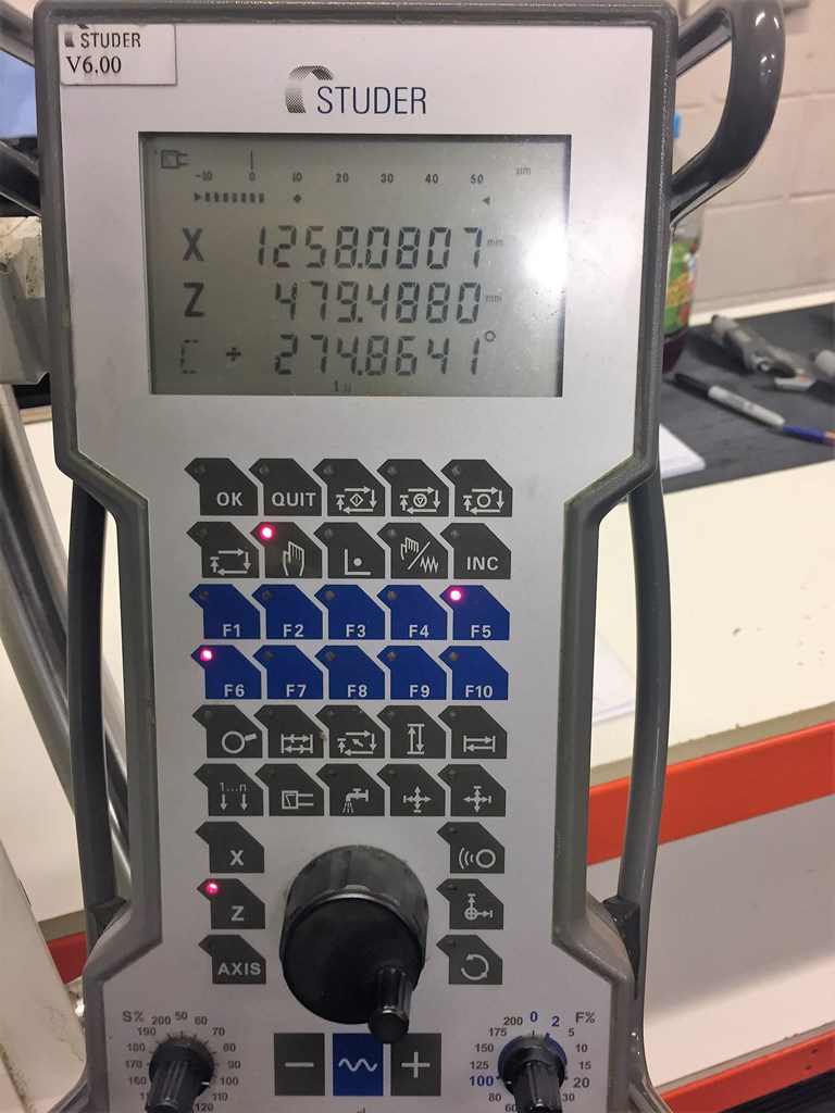 Studer S31 CNC External Grinder