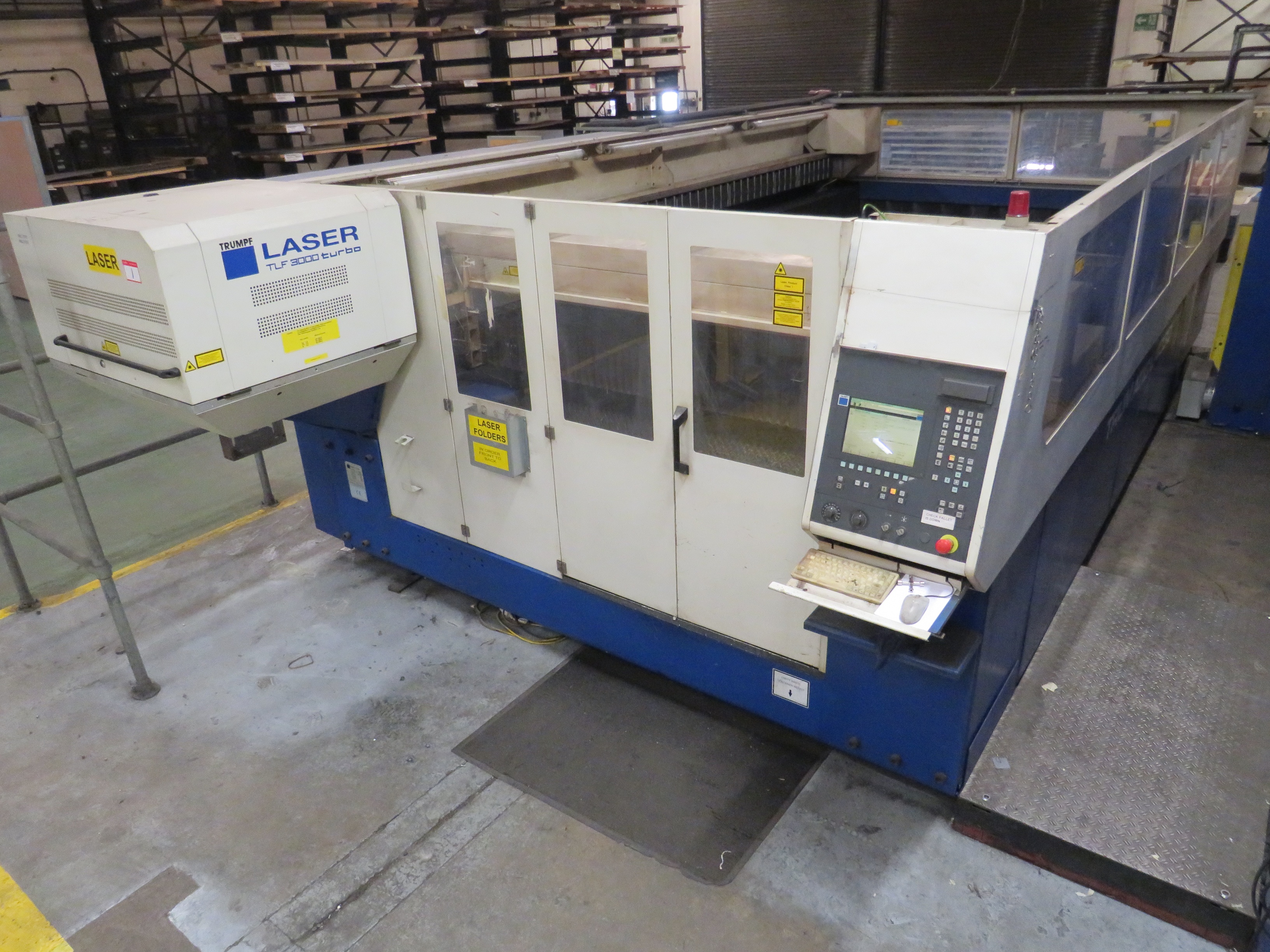 Trumpf Model Trumatic L4030 3200w CNC Laser