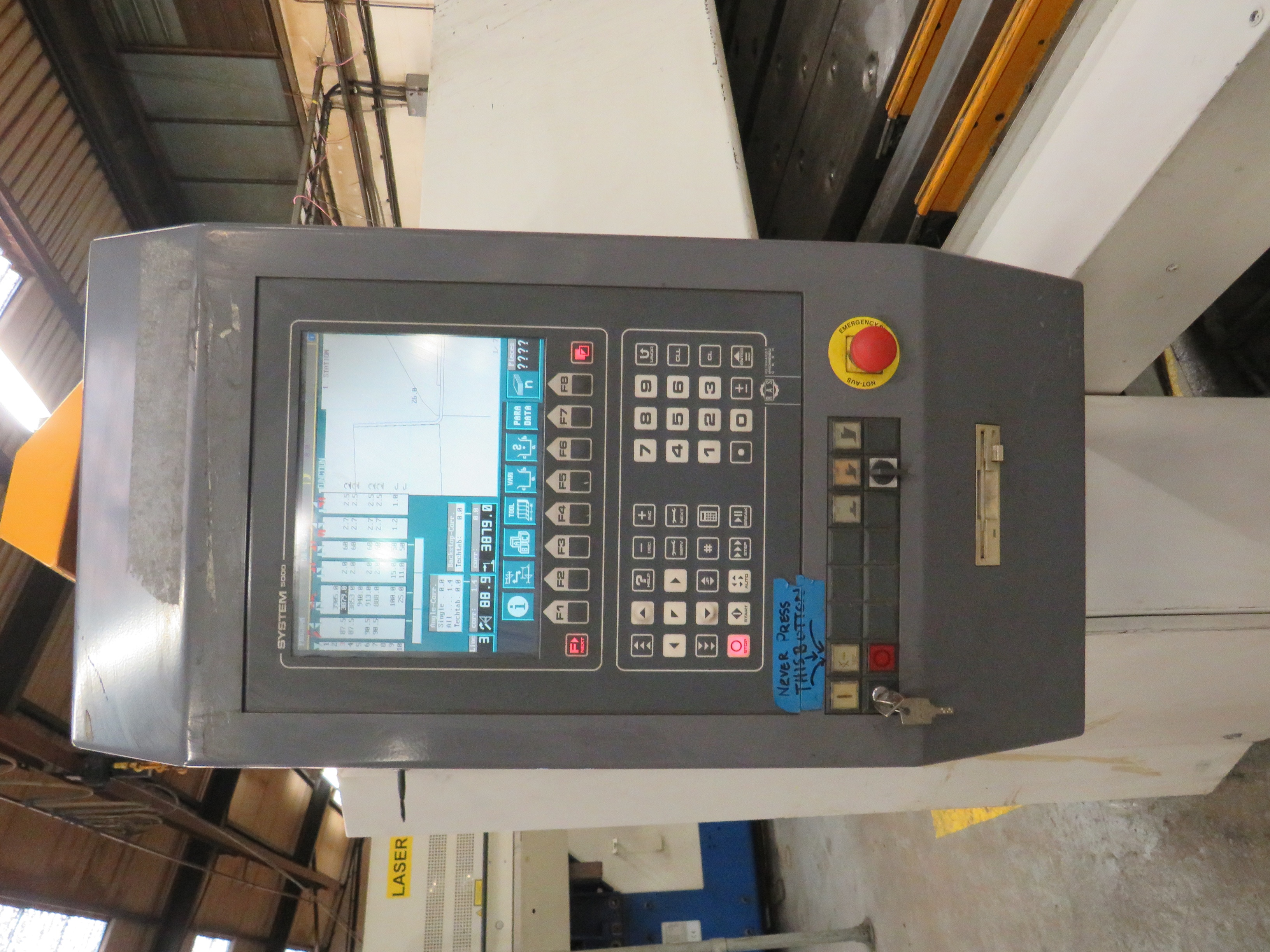 RAS Type 73.40 Flexibend 4000mm x 2.5mm Capacity High Speed CNC Folder