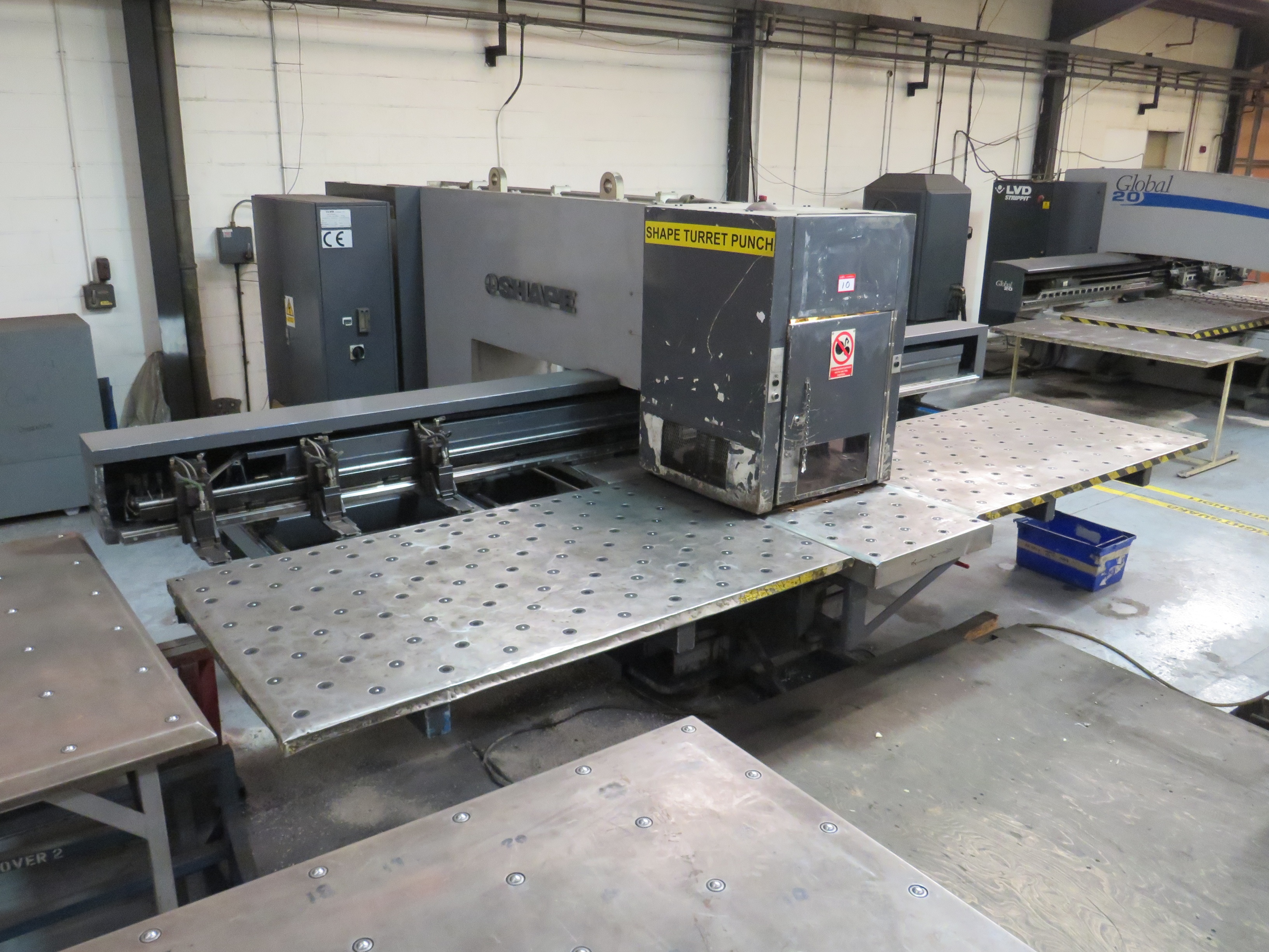 LVD Delta 1250 Long Beam 20 Ton Capacity CNC Turret Punch