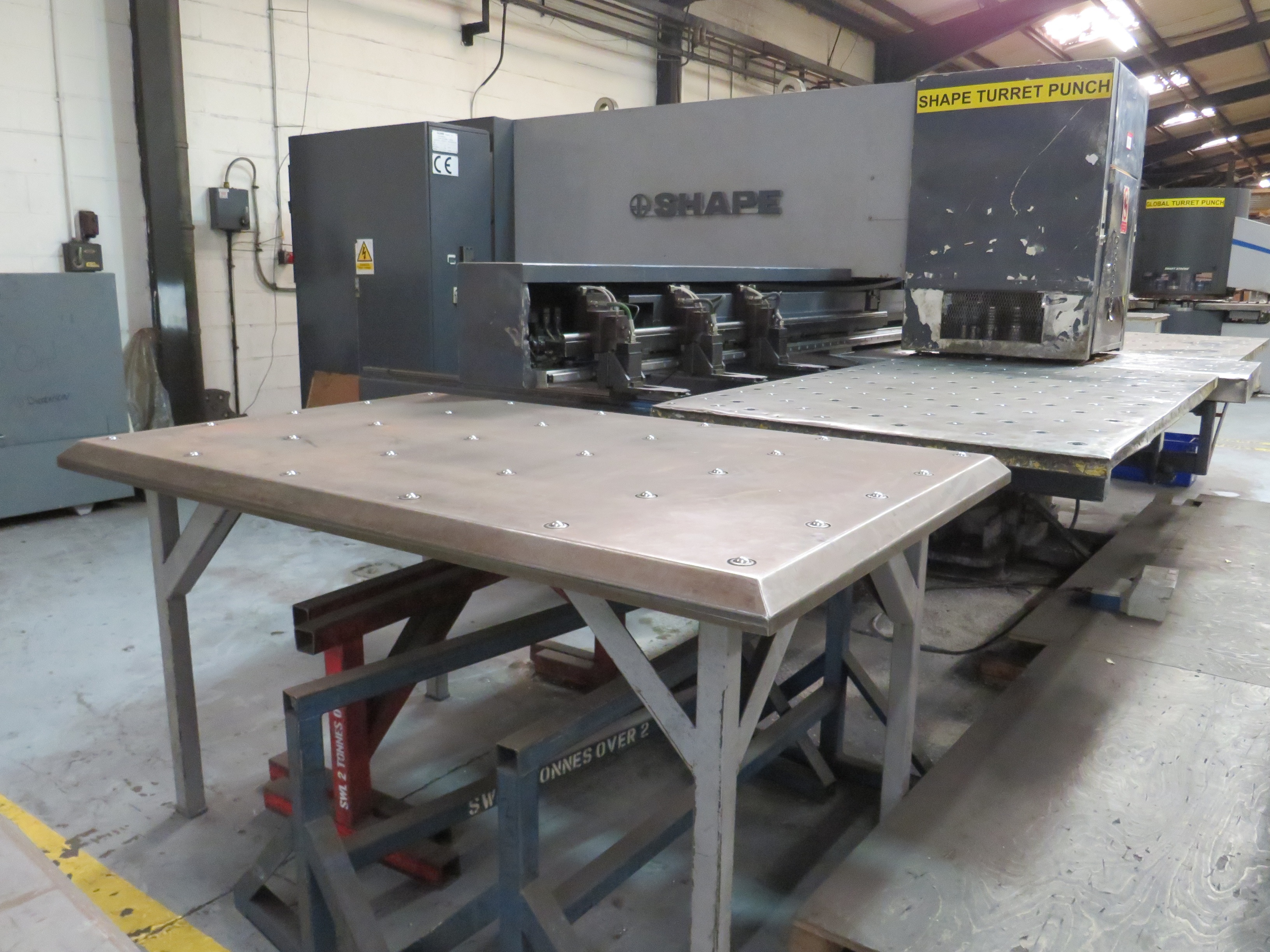 LVD Delta 1250 Long Beam 20 Ton Capacity CNC Turret Punch