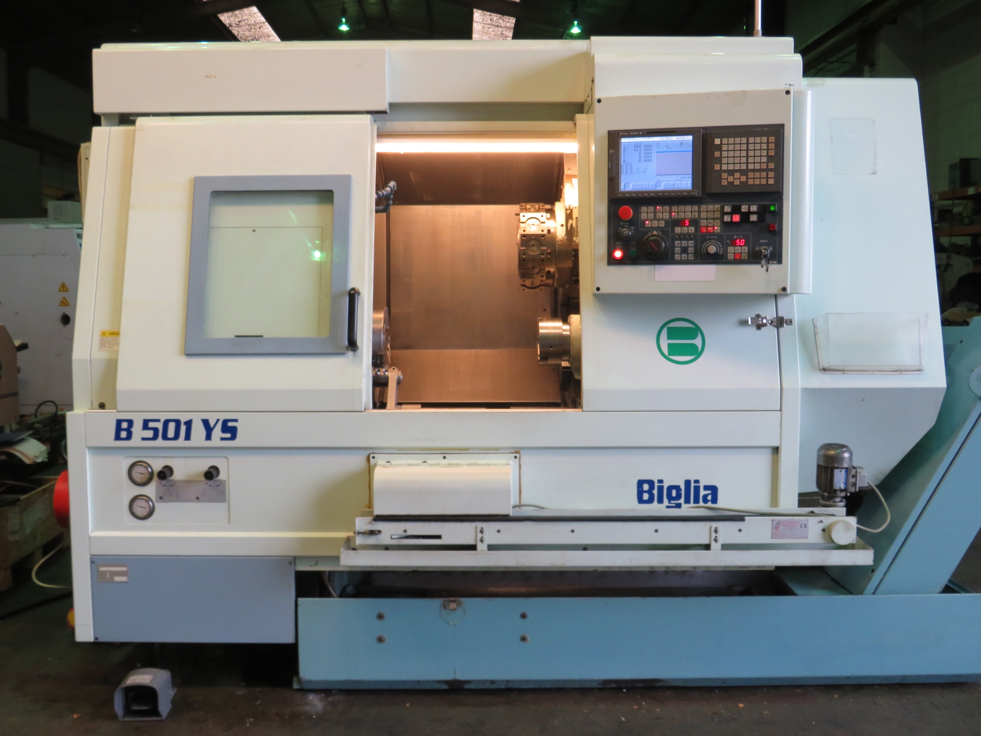 Biglia B501 YS CNC Lathe (2001)