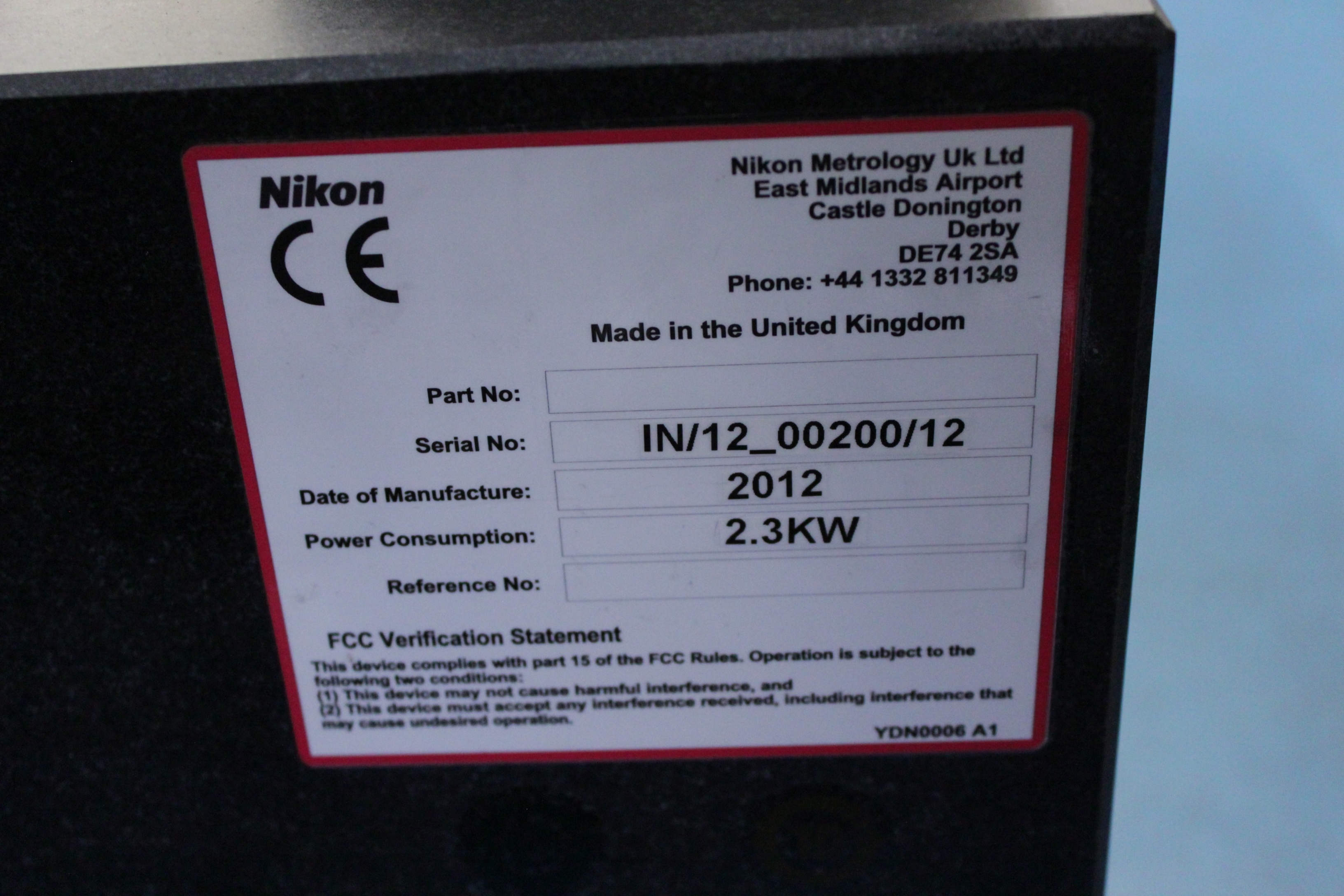 Nikon LK V15.10.80 Ceramic Technology Coordinate Measuring Machine