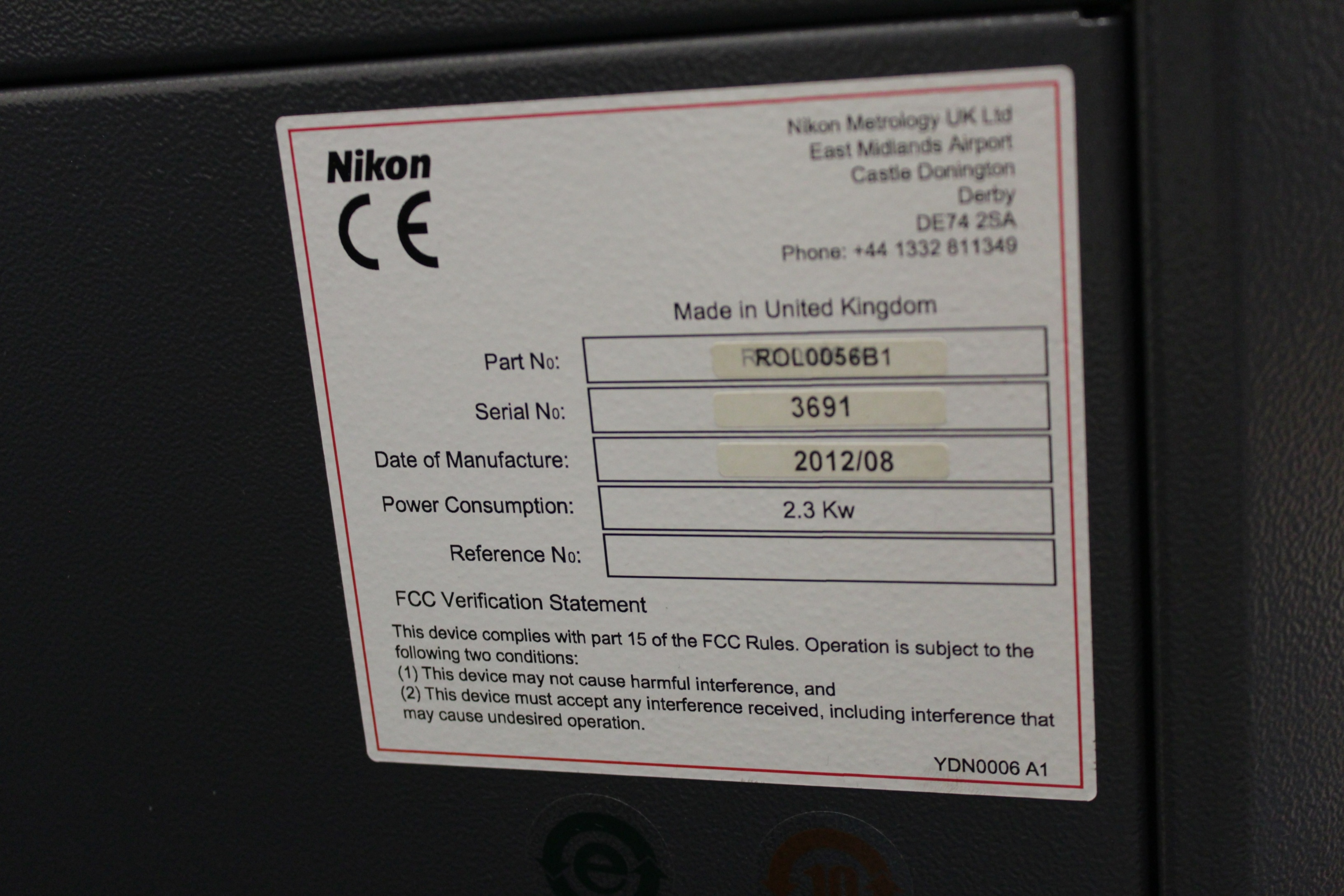 Nikon LK V15.10.80 Ceramic Technology Coordinate Measuring Machine
