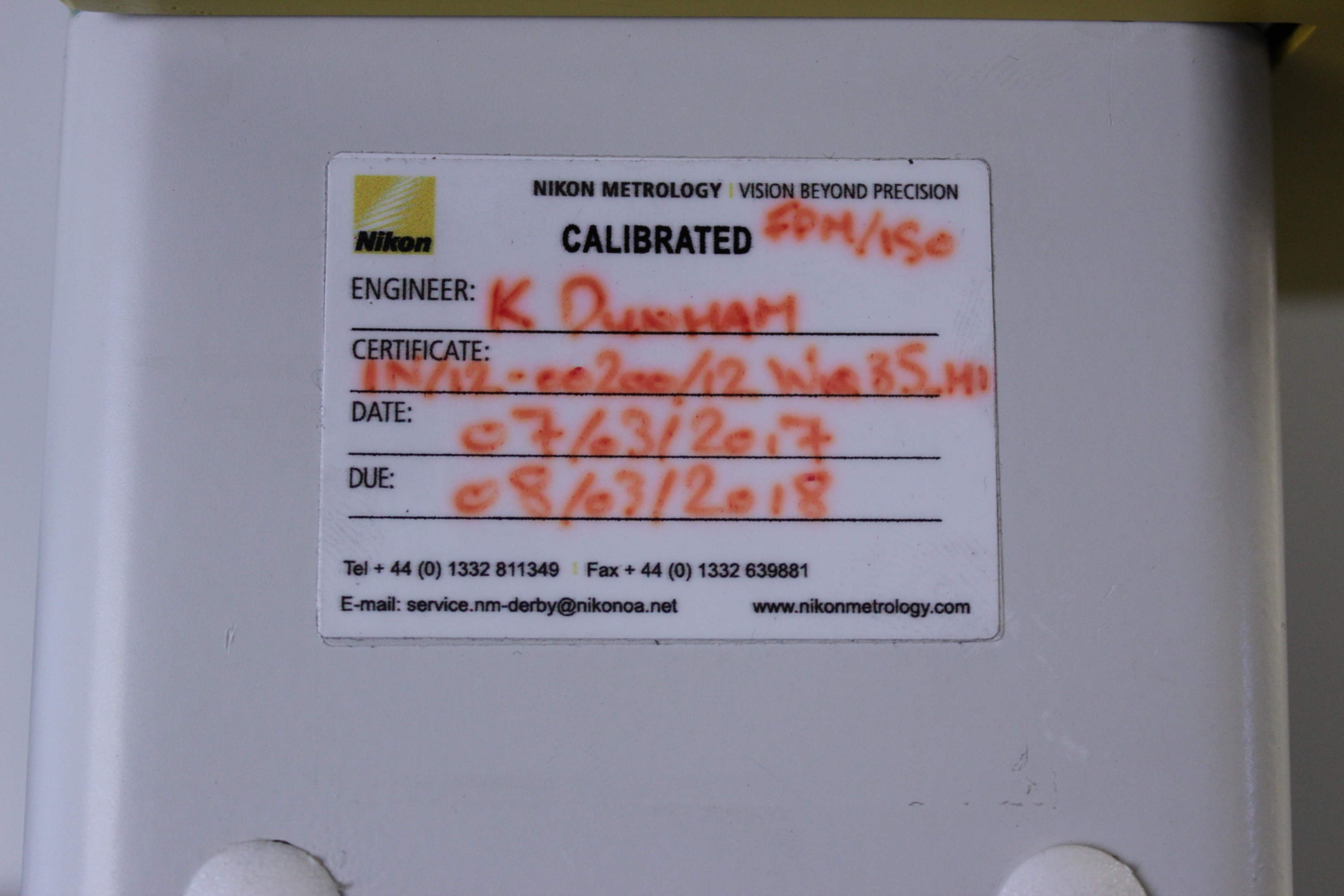 Nikon LK V15.10.80 Ceramic Technology Coordinate Measuring Machine