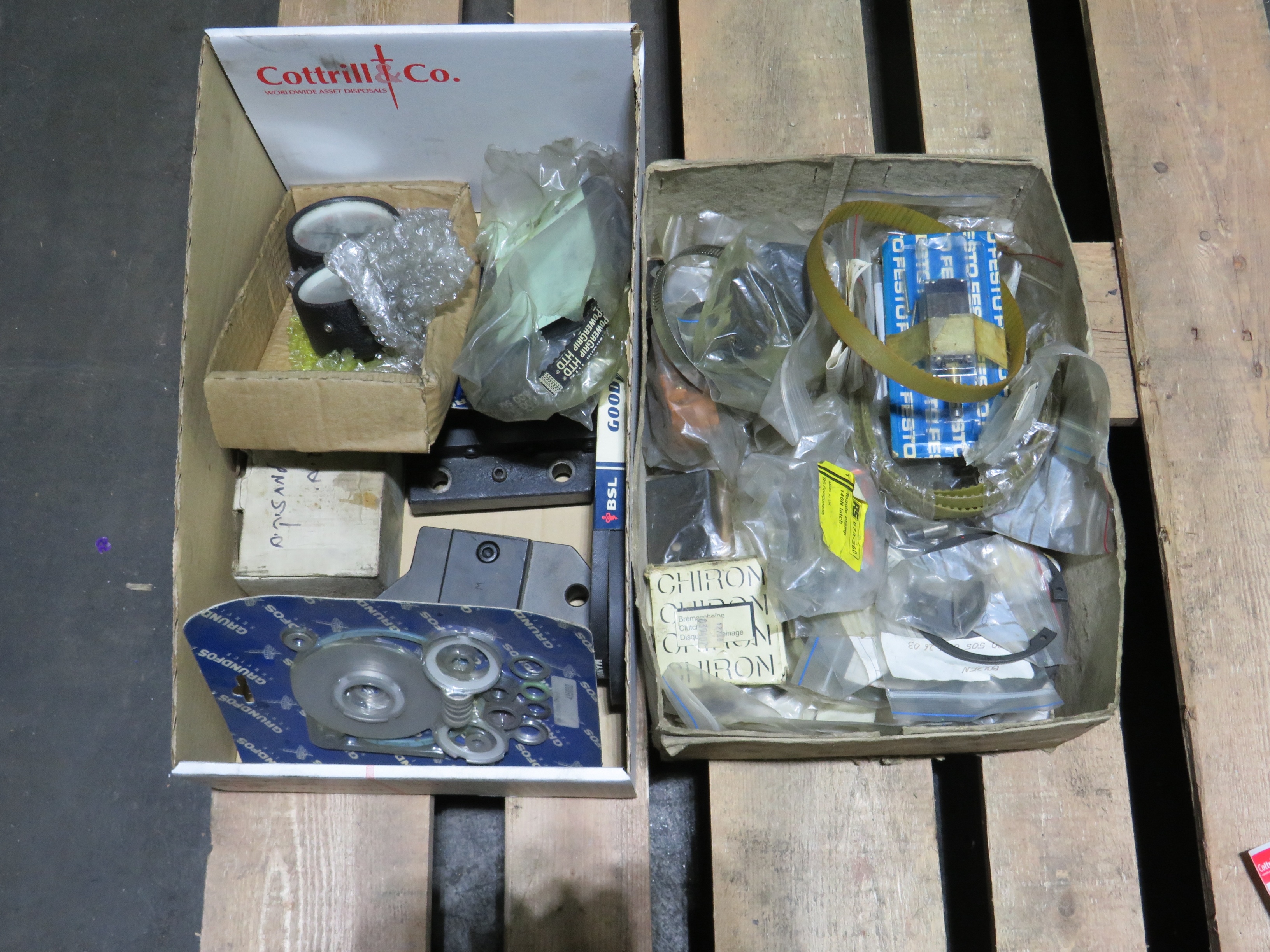 Spares for Chiron Machines