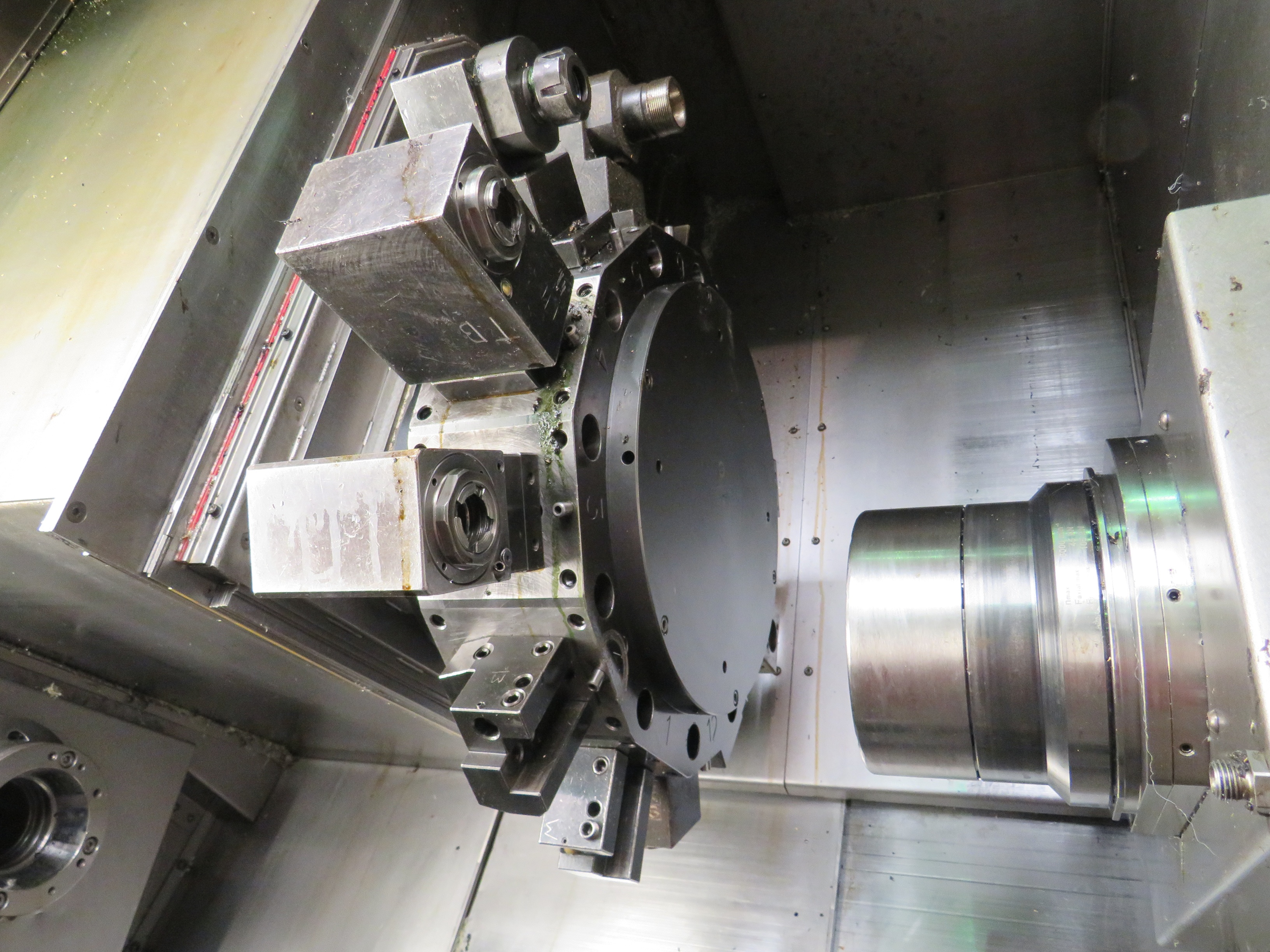 Gildemeister Twin 65 CNC Lathe with Sinumerik 840D Powerline Control ...