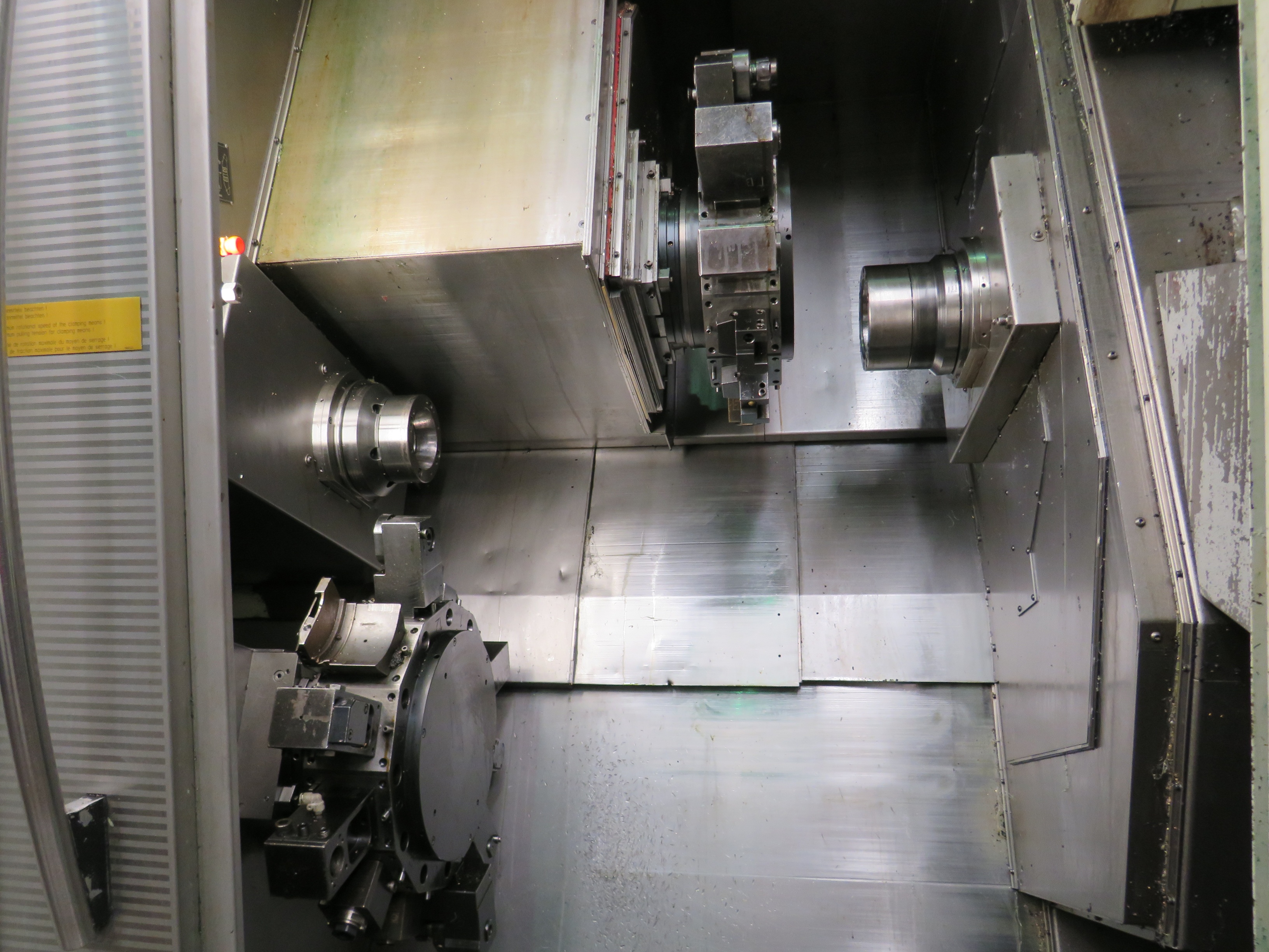 Gildemeister Twin 65 CNC Lathe with Sinumerik 840D Powerline Control ...