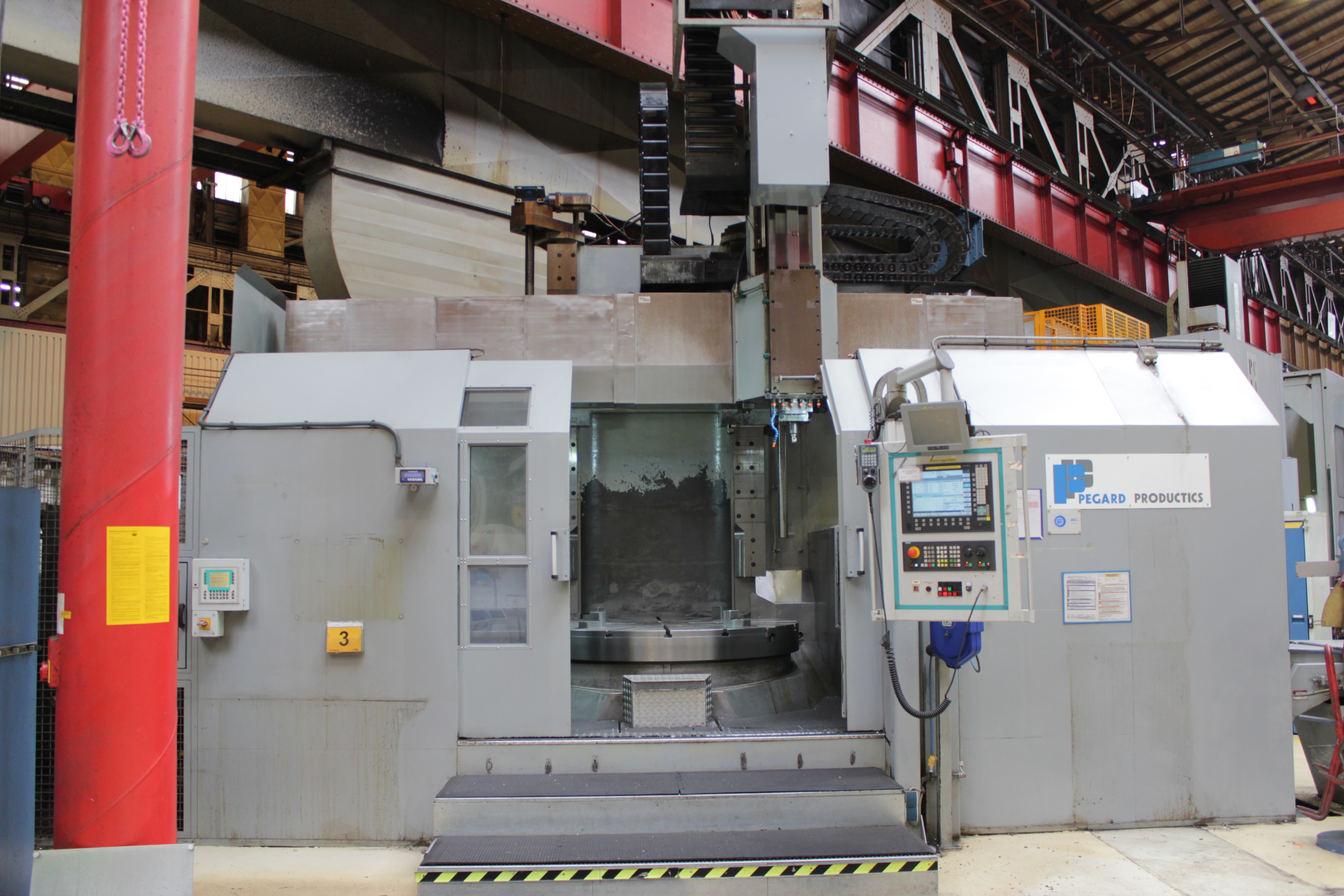 Pegard Webster & Bennett VTL 2000 CNC Vertical Turning Centre