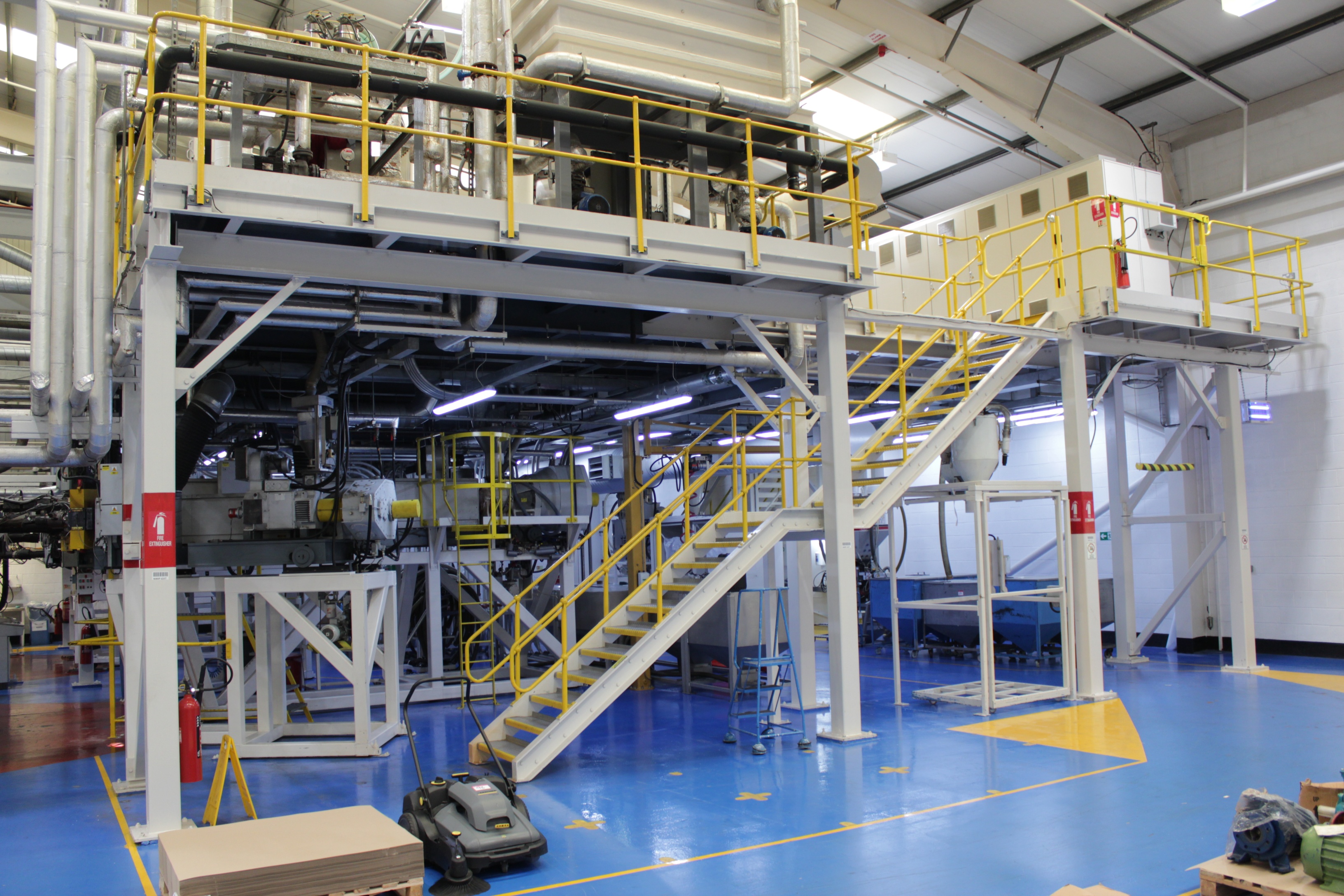 Battenfeld Gloucester 5-Layer PP & PE Cast Film Extrusion Line