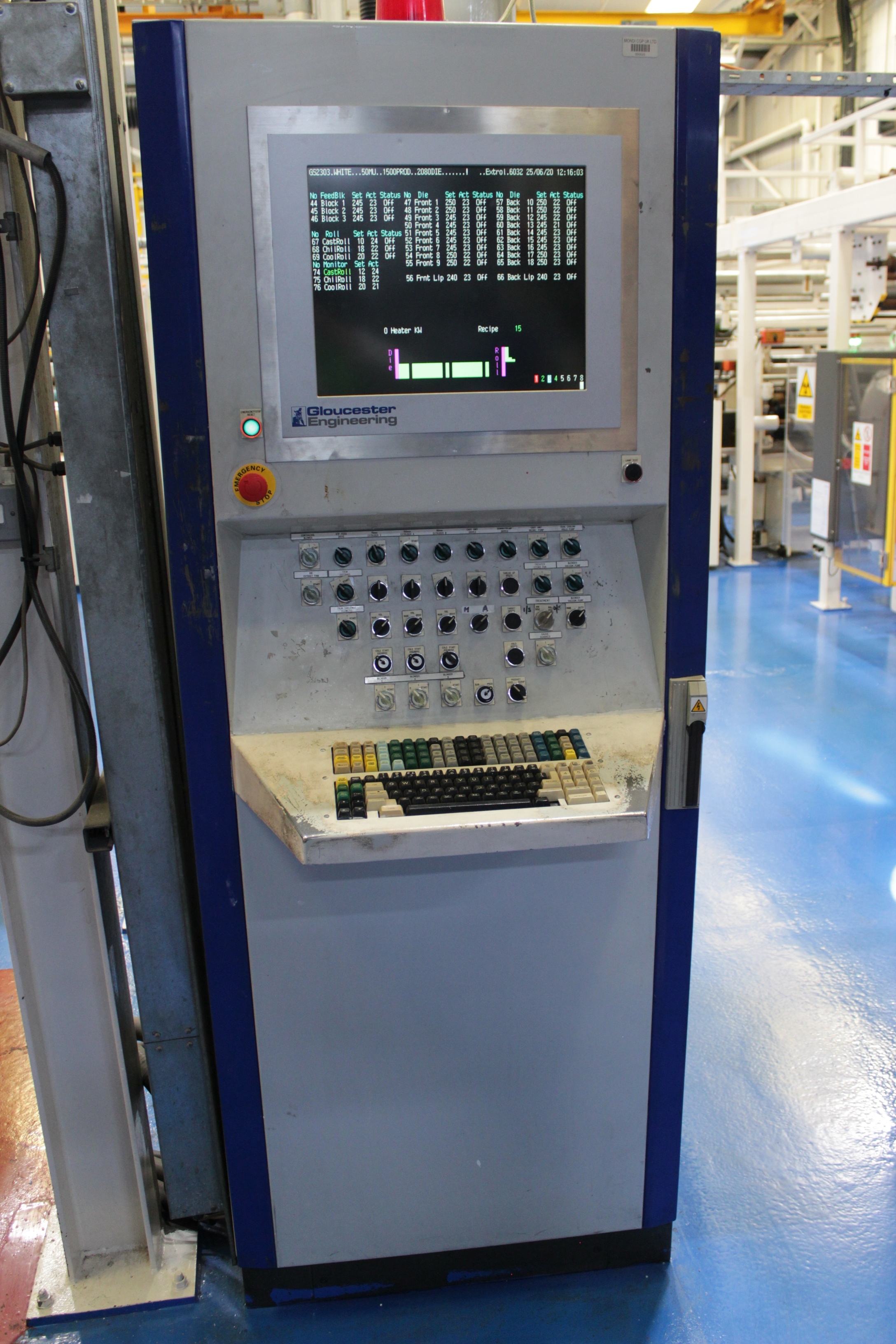 (4) x Stainless Steel Day Bins with Floor Mounted 125kg Jib