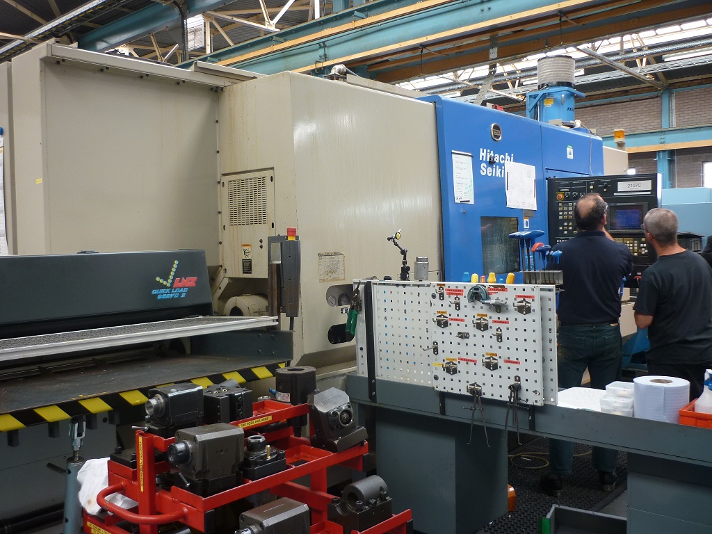 Hitachi Seiki Super HiCell 25 Model CH250 CNC Lathe