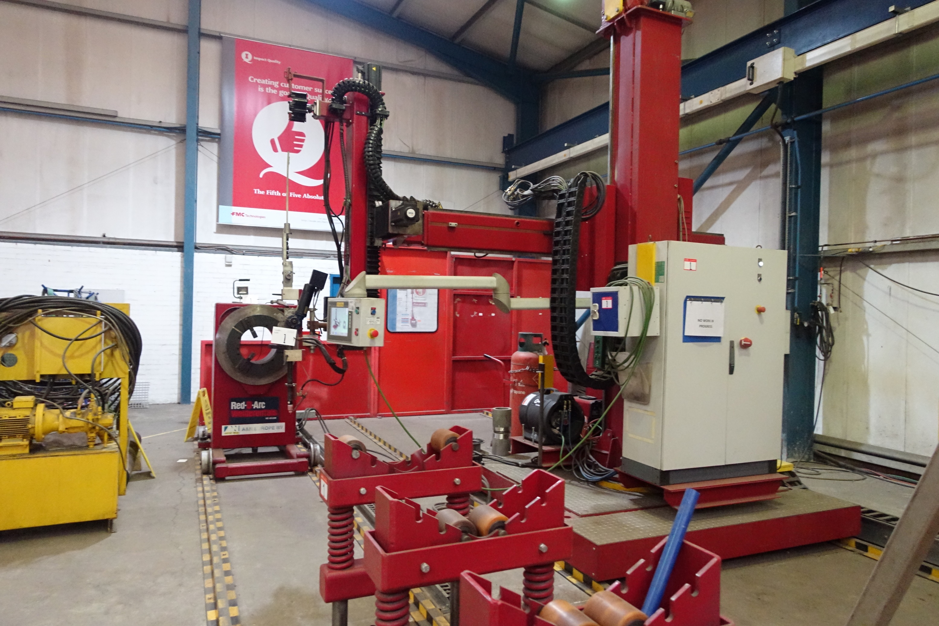 Hot Wire Tig Welding Machine with Heavy Duty Column & Boom