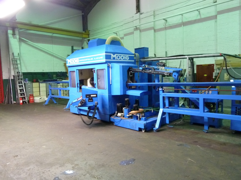Modig Profile Line 7200 CNC Extrusion Machining Centre