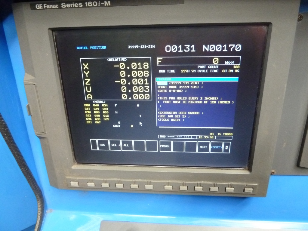 Modig Profile Line 7200 CNC Extrusion Machining Centre