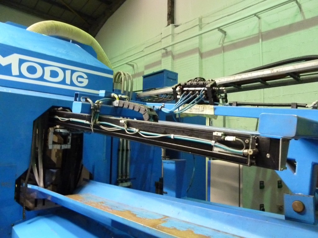 Modig Profile Line 7200 CNC Extrusion Machining Centre