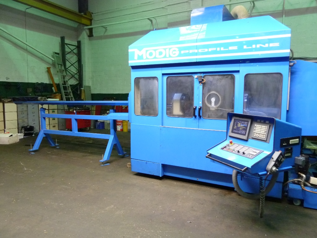 Modig Profile Line 7200 CNC Extrusion Machining Centre