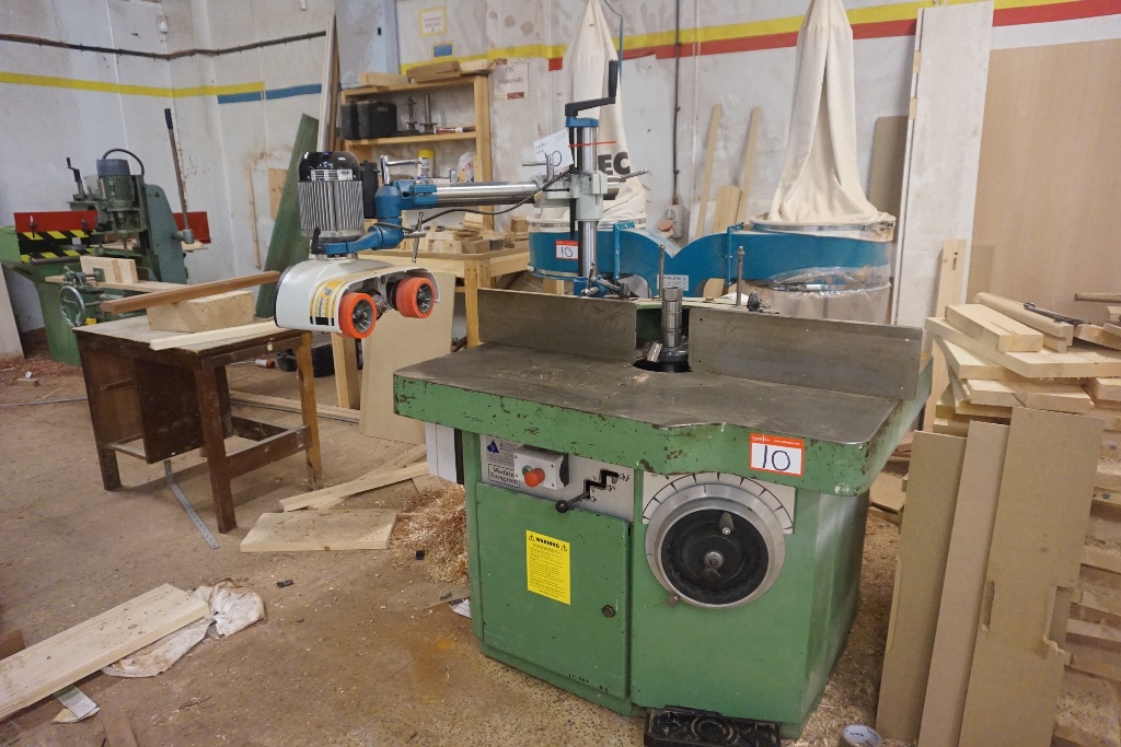 Wadkin Bursgreen Spindle Moulder Power Feed