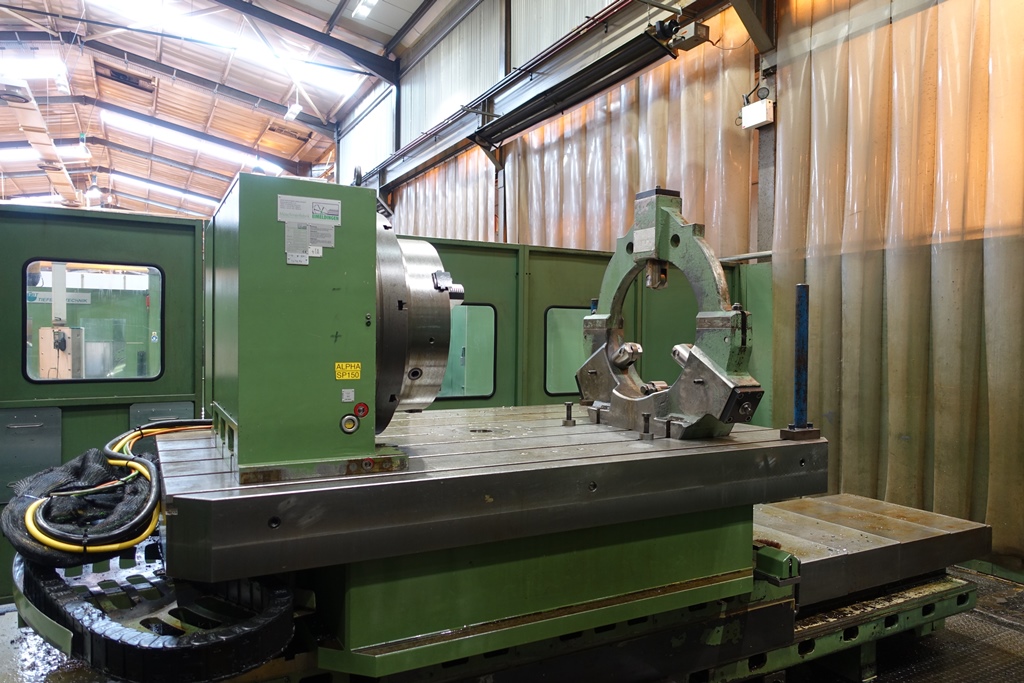 Giddings & Lewis Model G50-T Five Axis Horizontal Boring & Milling ...