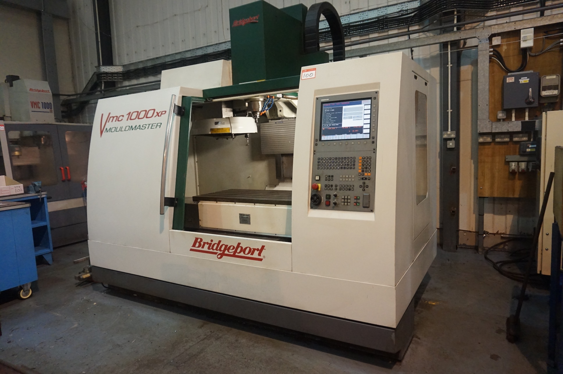 Bridgeport VMC 1000 22 XP Mouldmaster Vertical Machining Centre with ...