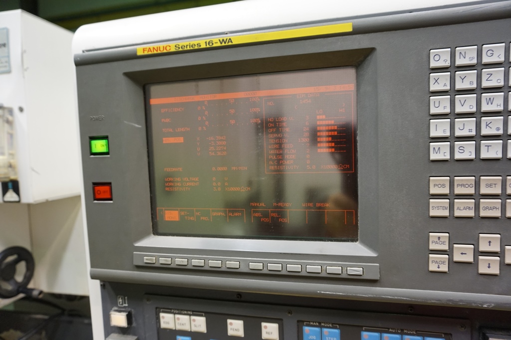 Fanuc Robocut Alpha 0A Wire EDM with Fanuc 16 WA Control
