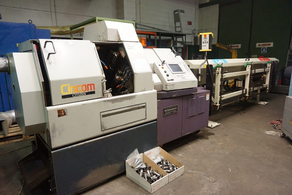 Citizen L-25 Sliding Head CNC Lathe