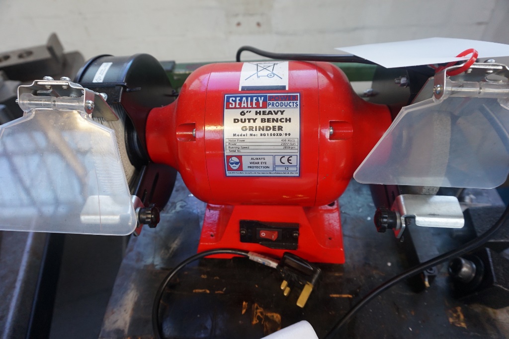 Sealey 6" Heavy Duty Bench Grinder
