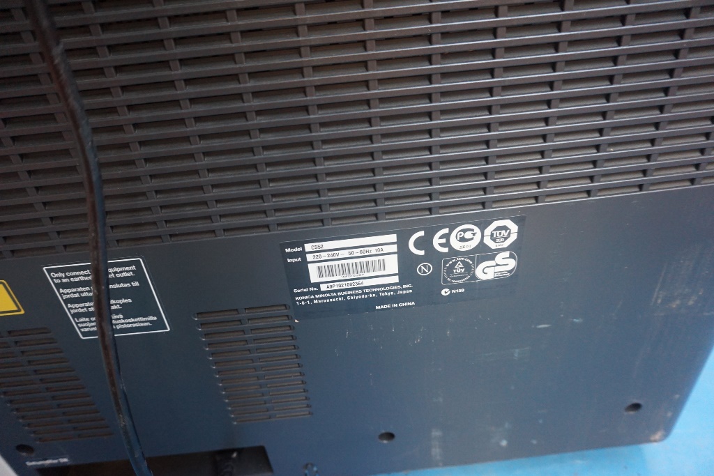 Konica Minolta Biz Hub C552 Photo Copier with Auto Paper Feed