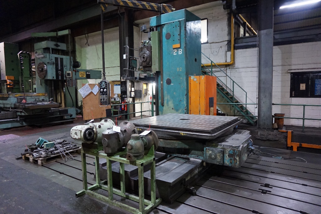 Skoda TOS WD 130A Ram Floor Type Horizontal Boring Milling Machine