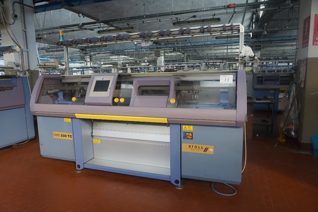 Stoll Model CMS 330 TC Flat Knitting Machine