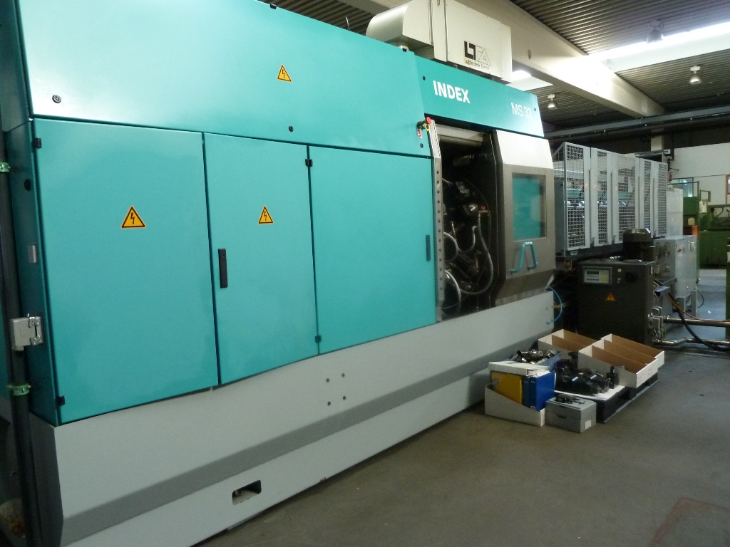 Index MS32G (3) 6-Spindle Multi Axis CNC Automatic Lathe with Sinumerik ...