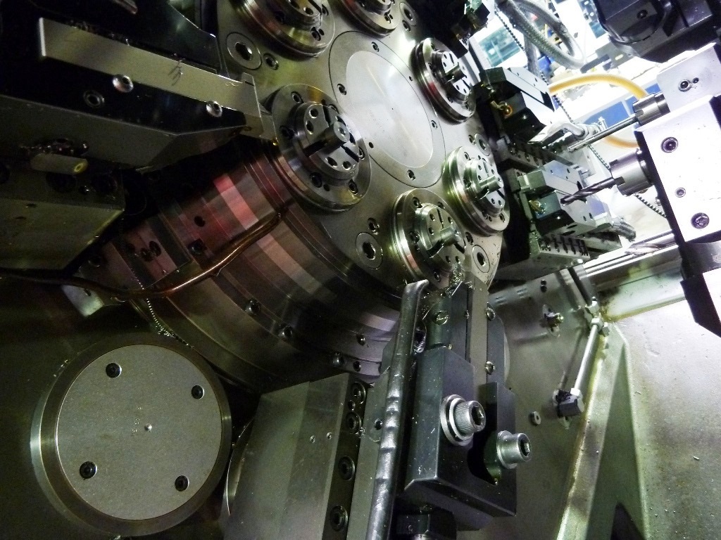 Index MS32G (3) 6-Spindle Multi Axis CNC Automatic Lathe with Sinumerik ...