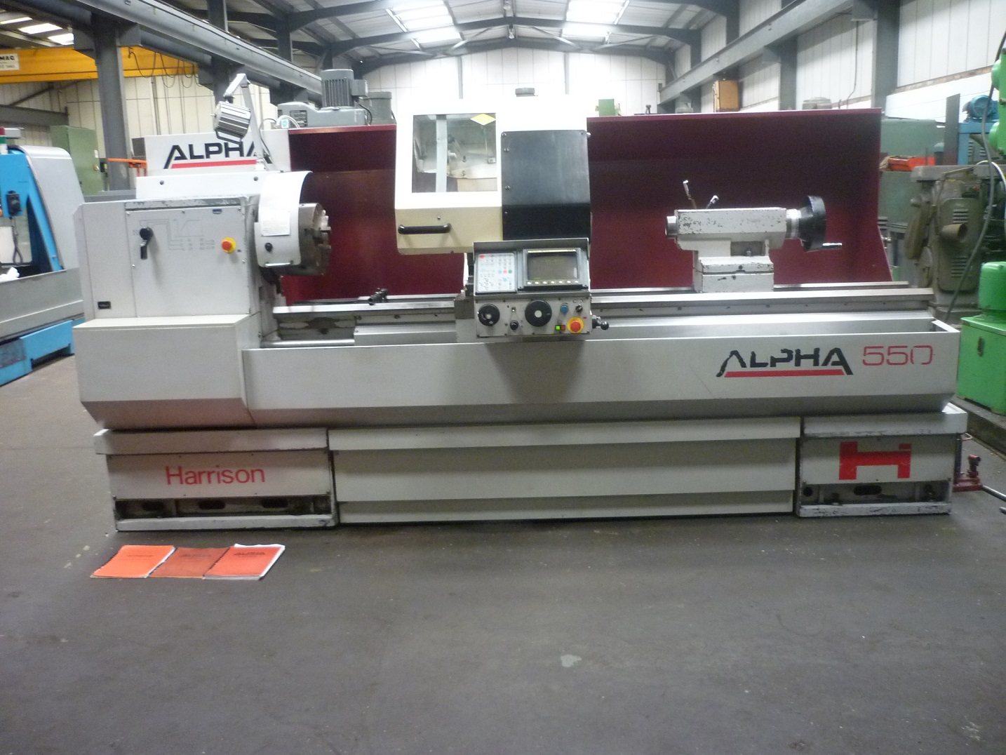 Harrison Alpha 550 CNC Lathe