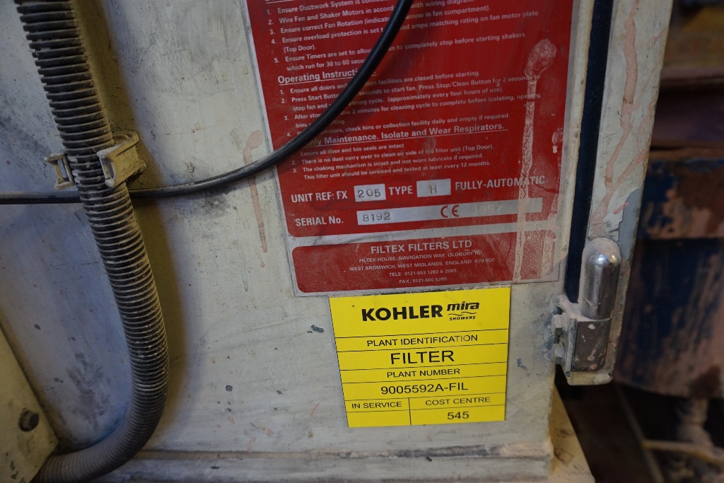 Filtex Model FX50 Type H Filtration System