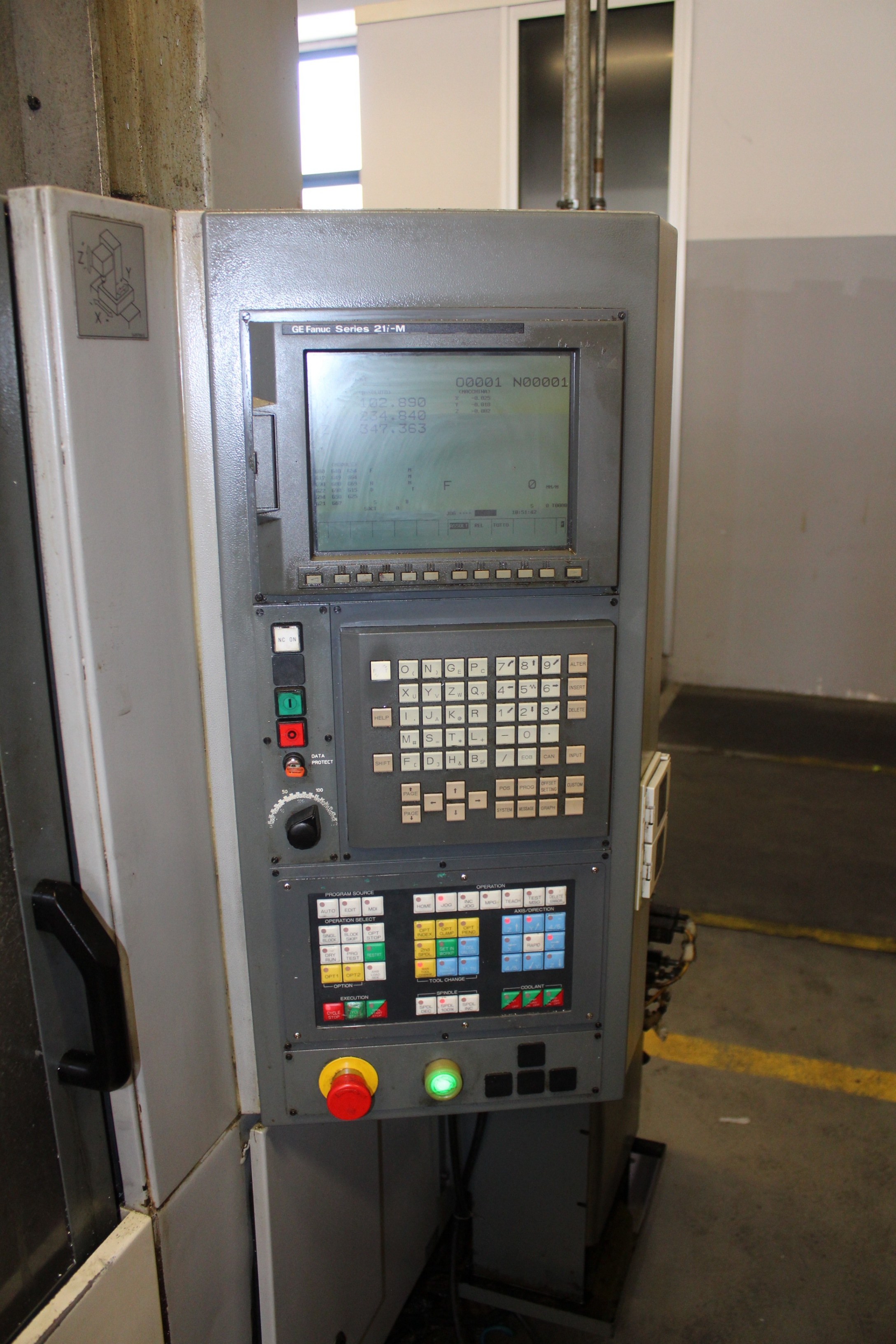 Chiron Model FZ 12W Vertical Machining Centre
