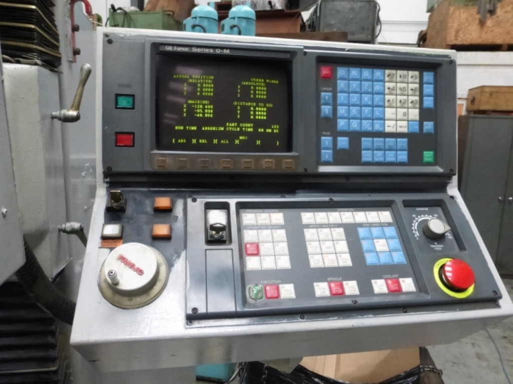 Denford Quatro Mill with Fanuc Om Control