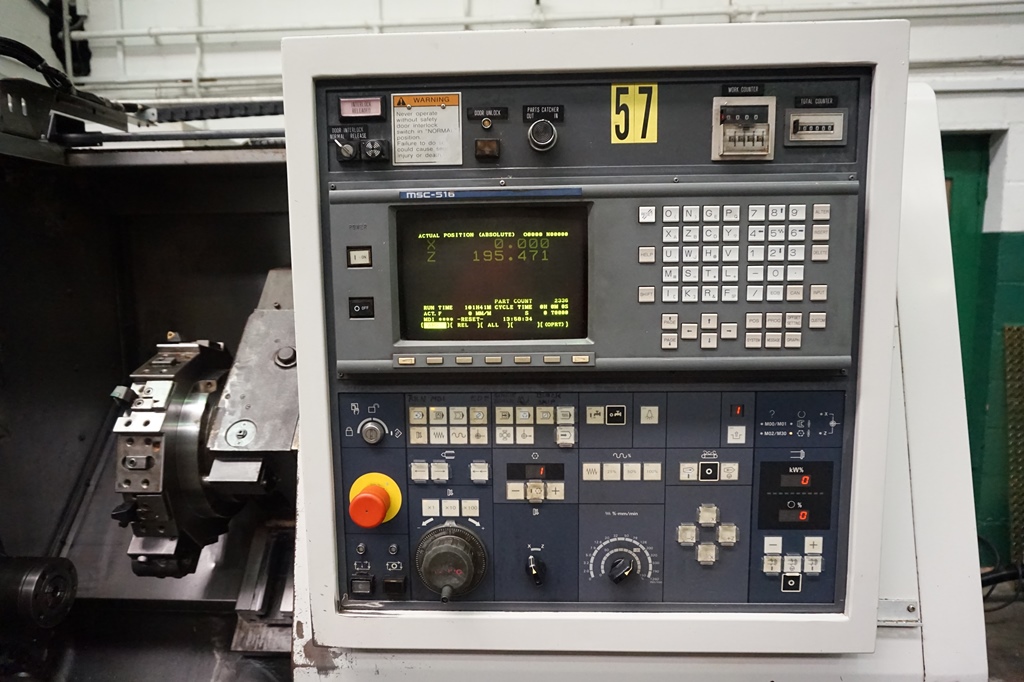 Mori Seiki SL-15 CNC Lathe with LNS Eco Barfeed