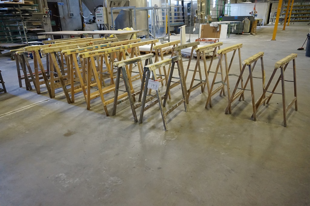 Large Qty of Wooden Tressals