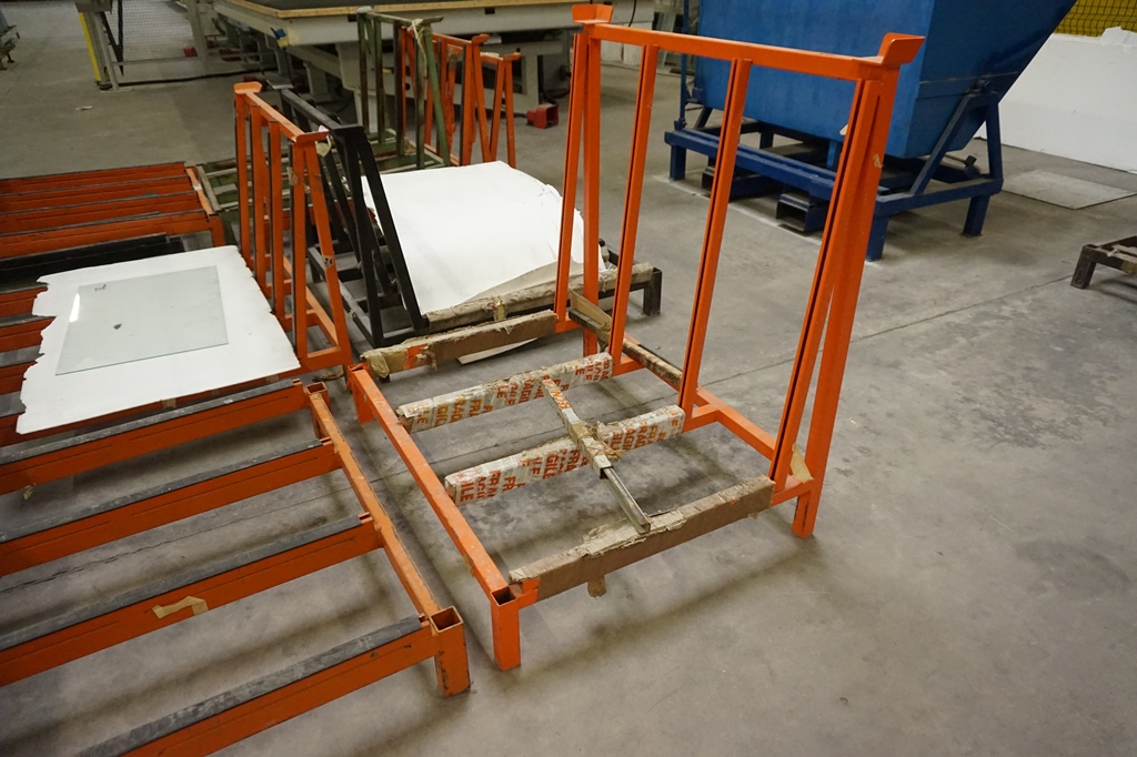 (10) Pallet Glass Racks