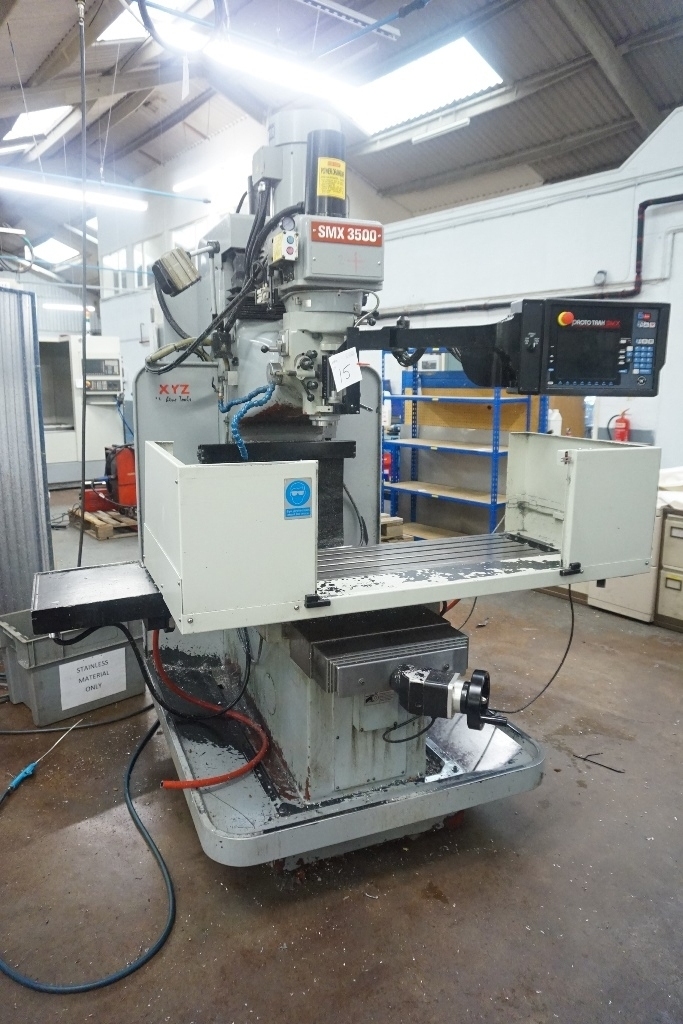 XYZ SMX 3500 CNC Milling Machine