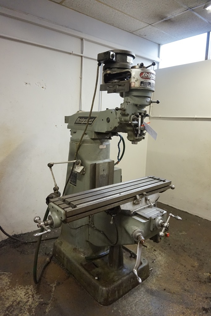 Bridgeport Turret Head Milling Machine