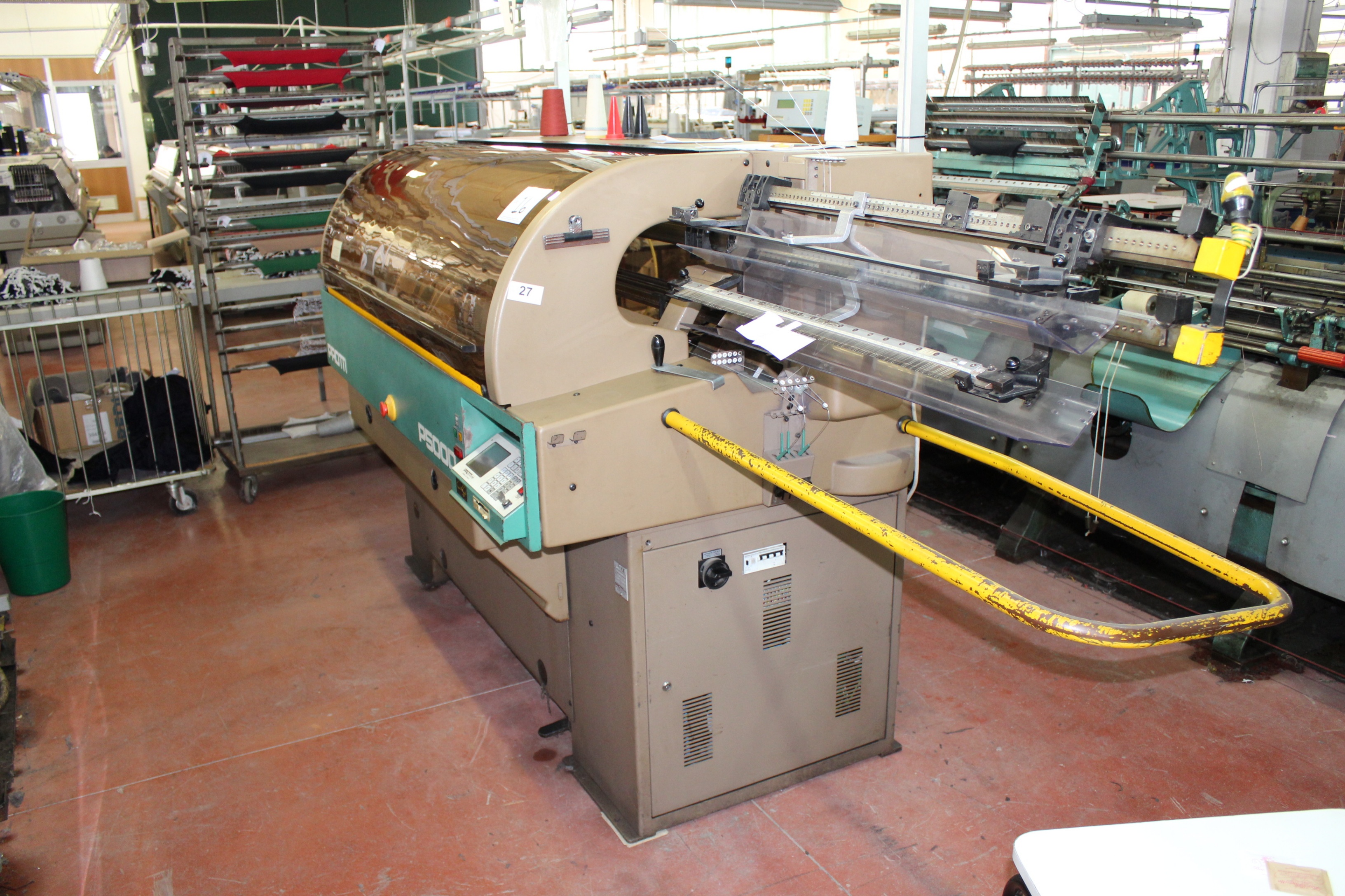 Protti Model P500 D Flat Bed Knitting Machine