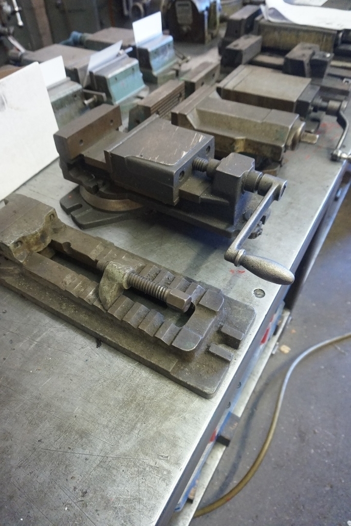 (1) 6" CNC Machine Vice, (3) 6" Machine Vices & (1) 4" Machine Vice