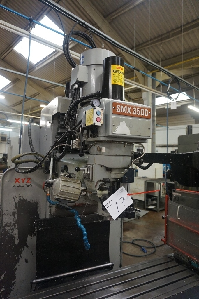 XYZ SMX 3500 CNC Milling Machine