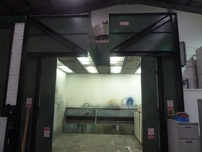 Binks Spray Booth