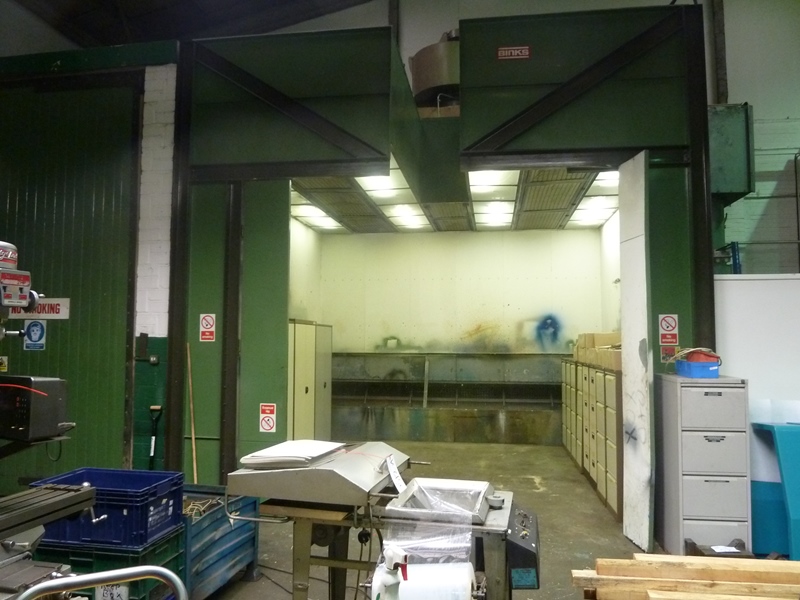 Binks Spray Booth